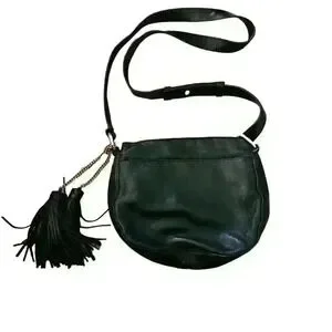 Michael Kors | Bags | Michael Kors Black Pebbled Leather Elyse Medium ...